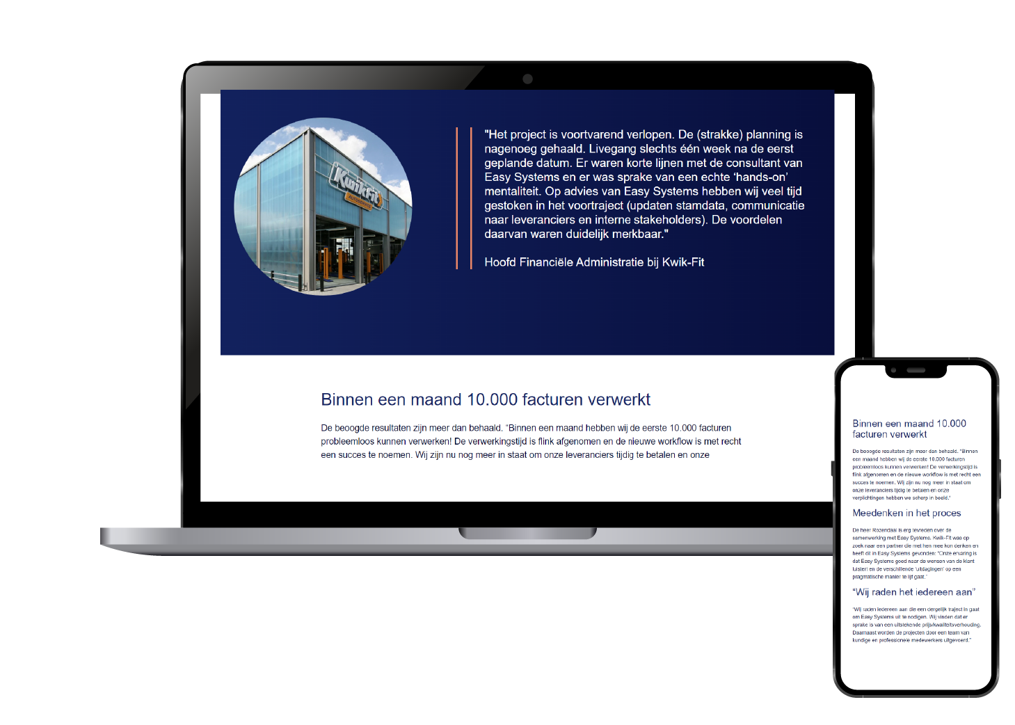 Easy Invoice Mobile | De facturen app van Easy Systems