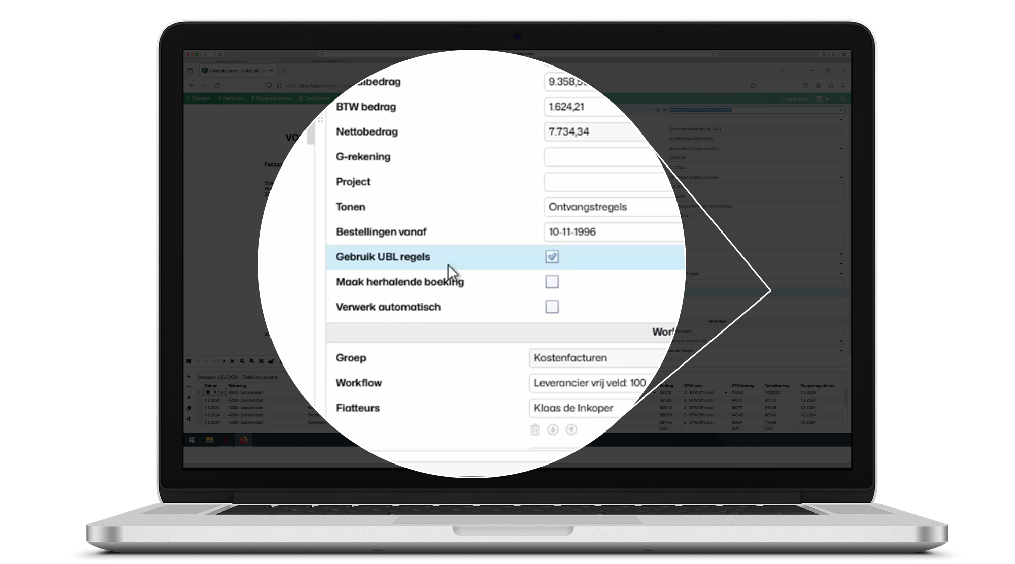 E-factureren via Peppol voor Scan Sys gebruikers